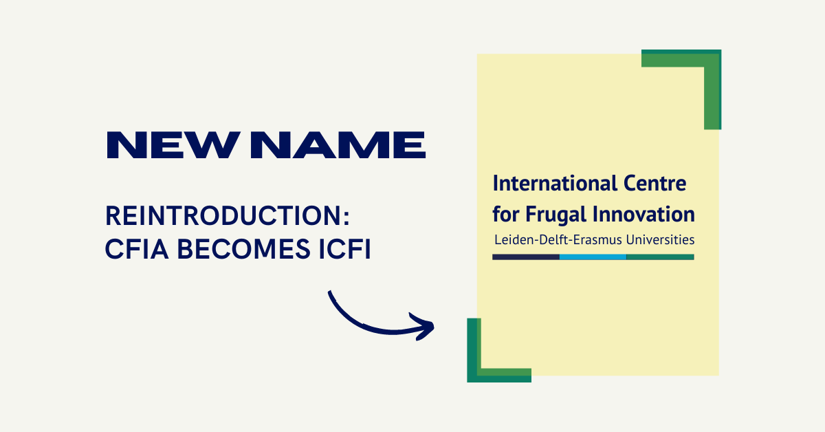 Reintroduction: CFIA becomes ICFI | International Centre for Frugal ...